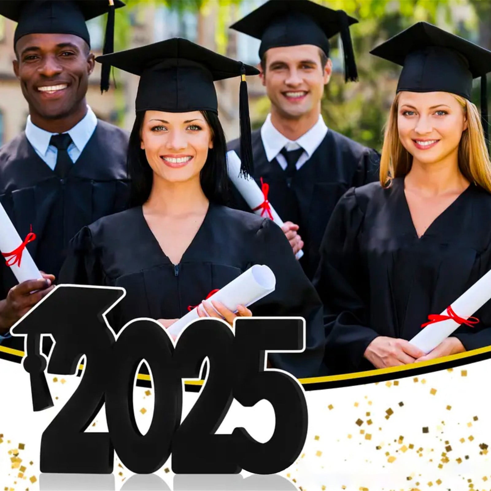 Personalized Graduation Sign Props - Custom Wood Signature Board with ...