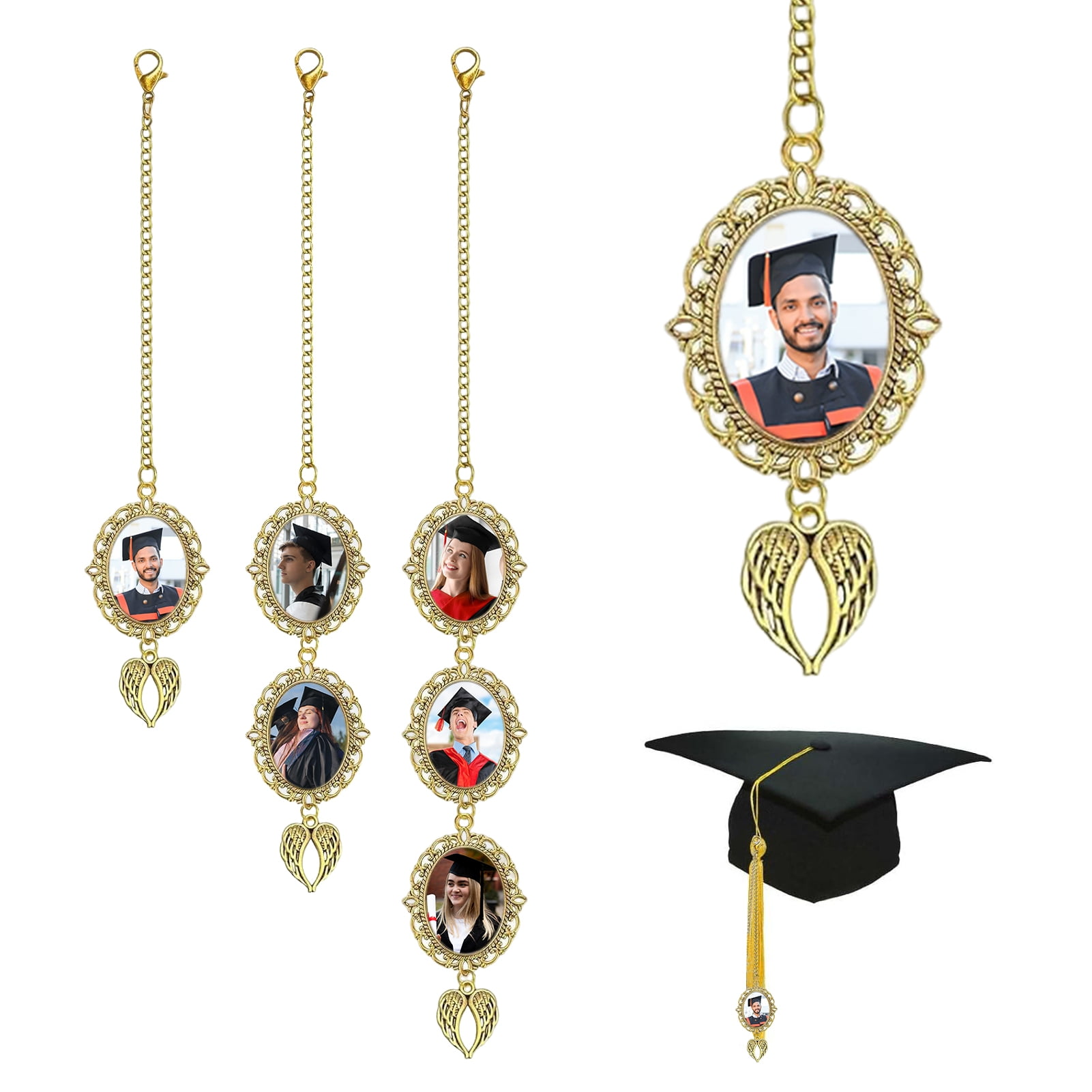 Personalized Graduation Tassel Charm Custom Graduation Cap Tassel with ...
