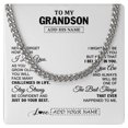Personalized To My Grandson Gifts From Grandma Necklace I Love You ...