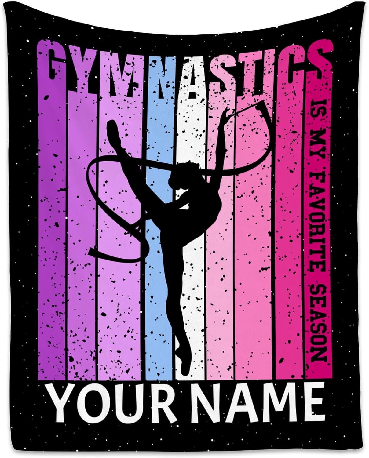 Personalized Gymnastics Gifts for Girls, Gymnastics Blanket for Girls ...