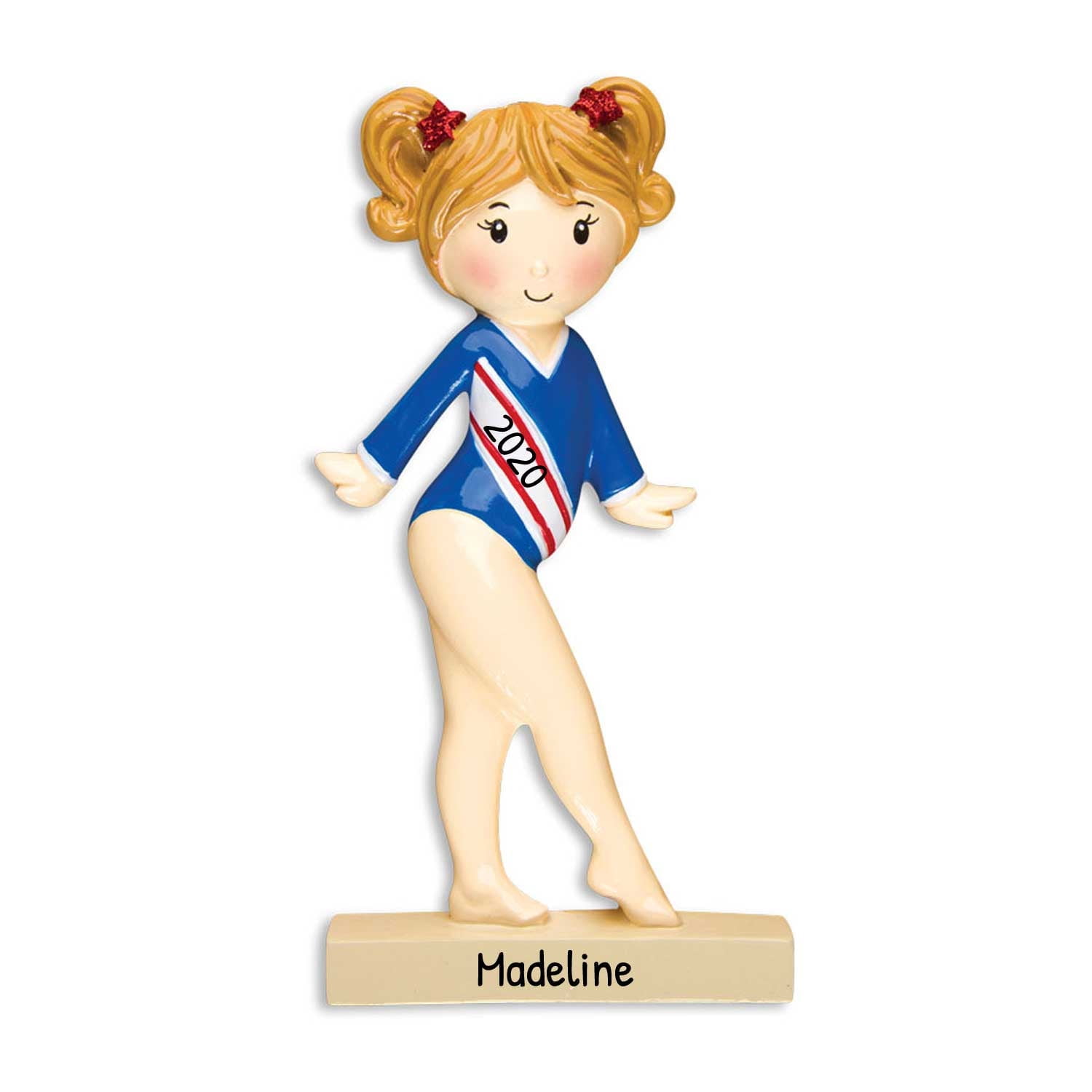 Personalized Gymnastics Ornament for Girl 2024 - Gifts for Gymnasts ...