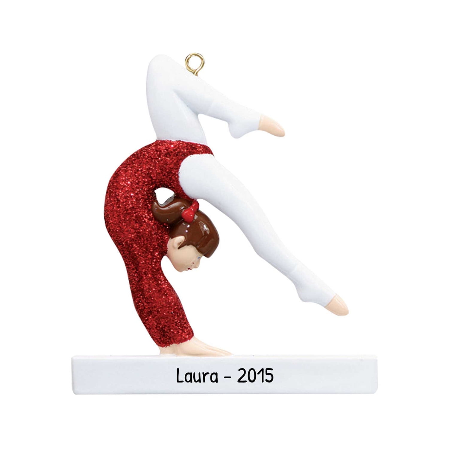 Personalized Gymnastics Ornament for Girl 2024 - Gifts for Gymnasts ...