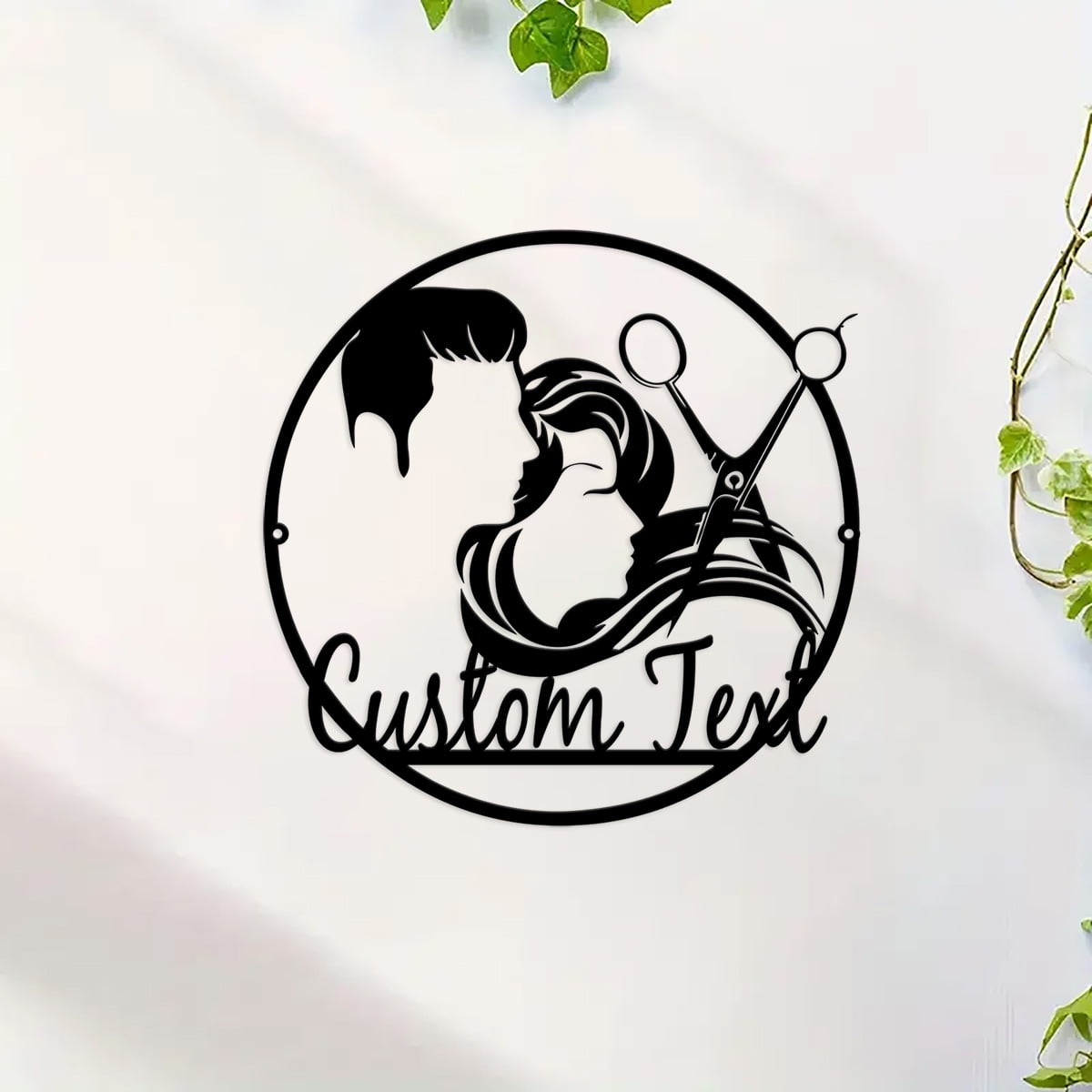 Personalized Hair Dresser Metal Sign, Custom Hairstyle Decor, Custom ...