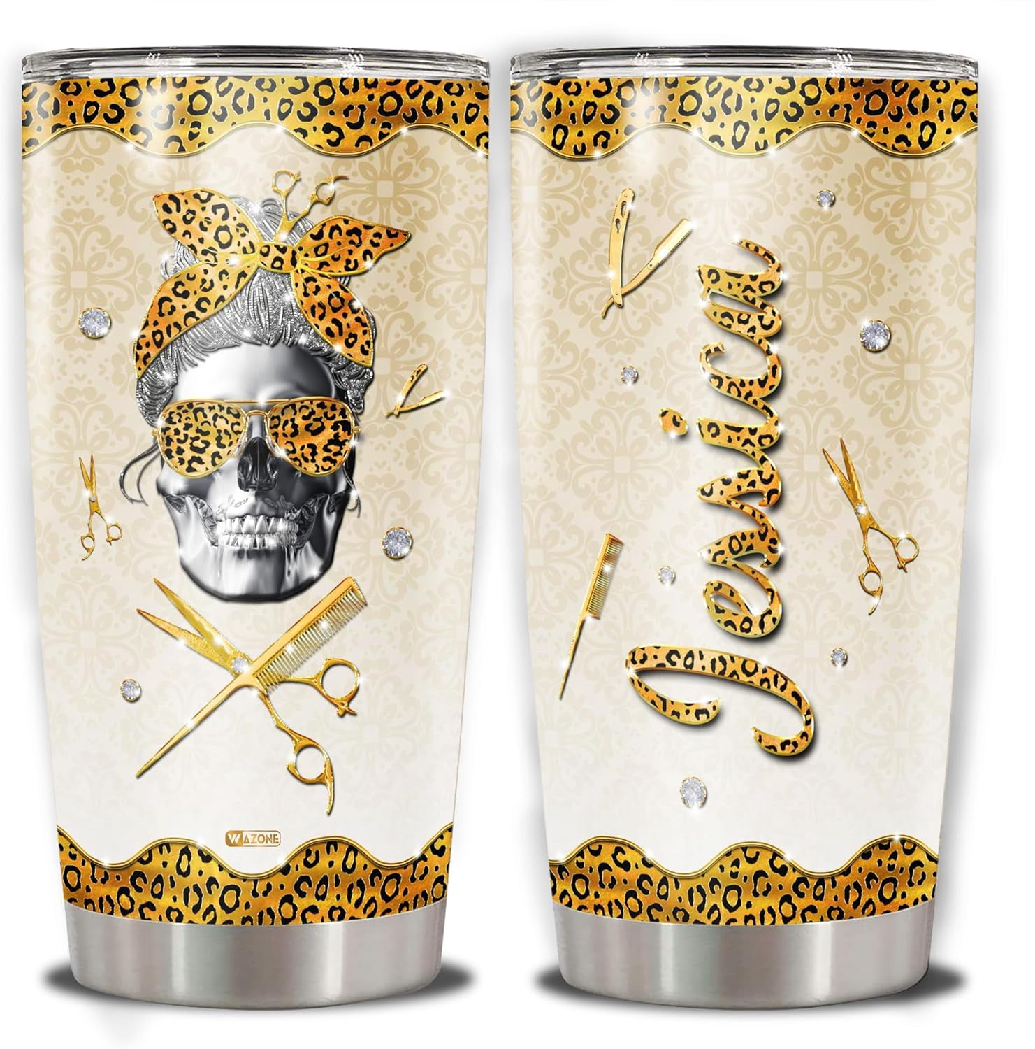Personalized Hair Stylist Tumbler 20oz 30oz Custom Hairdresser ...