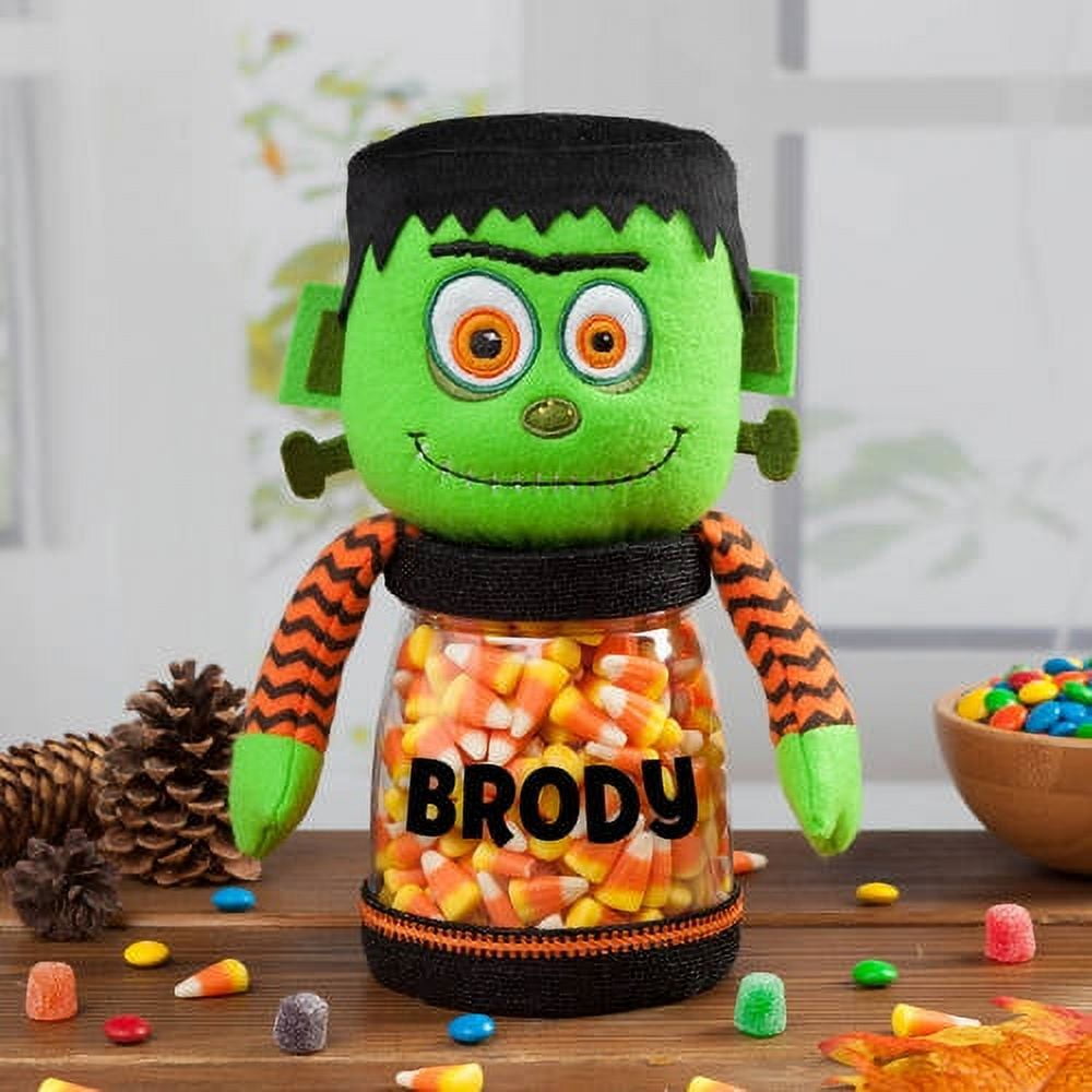 Personalized Halloween Treat Jars - Brushed Microfiber - Walmart.com