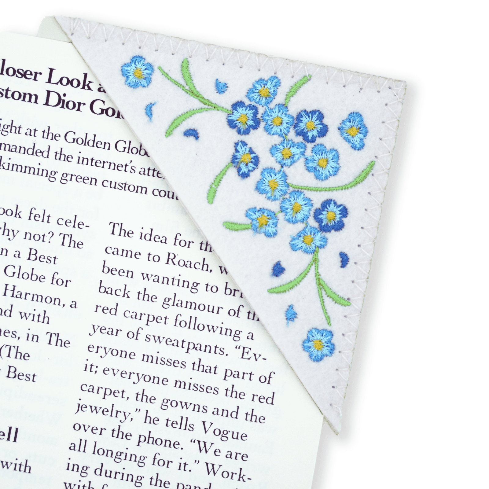 Personalized Gifts Bookmarks for Wome,Seasons Felt Triangle Page ...