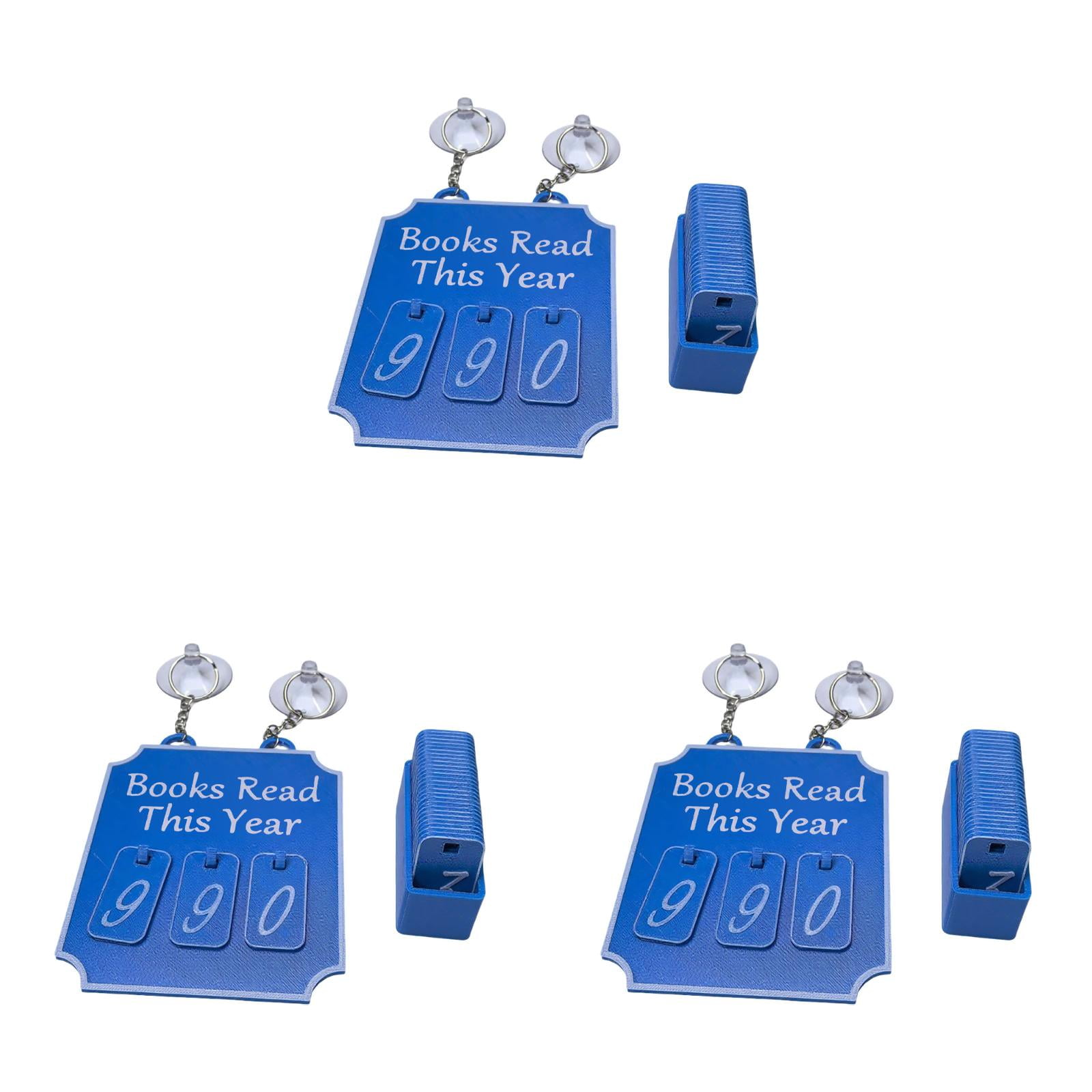 Personalized Hanging Bookshelf Counter Book Read This Year Sign ...