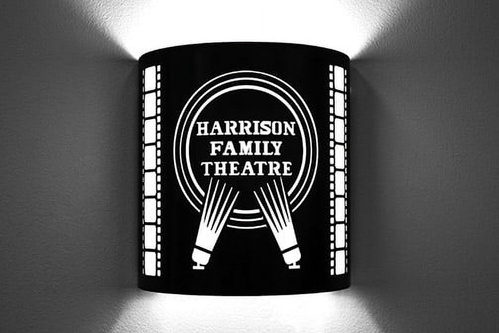 Personalized Home Theater Sconce Wall Lighting - Cinema Movie Style ...