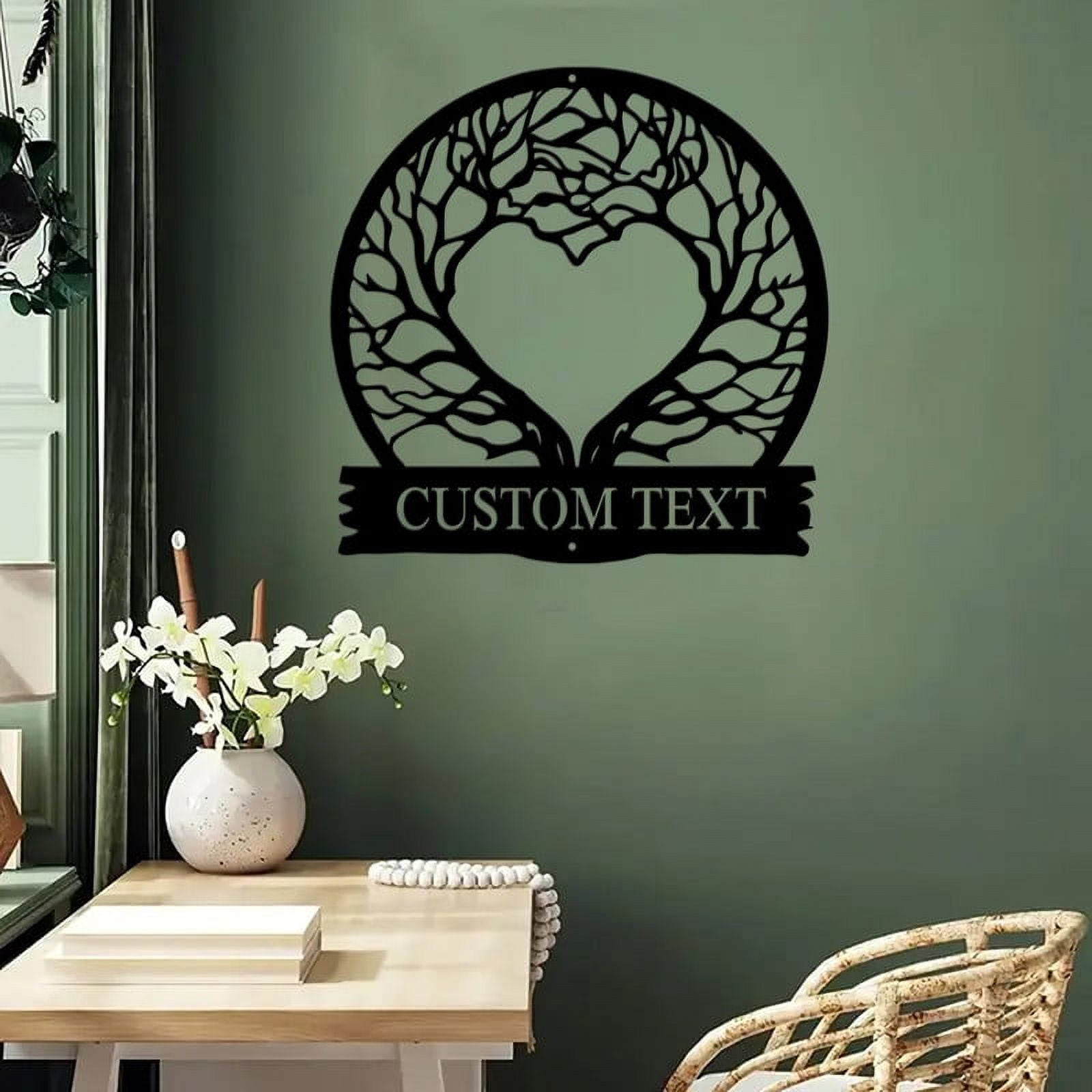 Personalized House Address Plaque, Custom House Number Street Name Sign ...