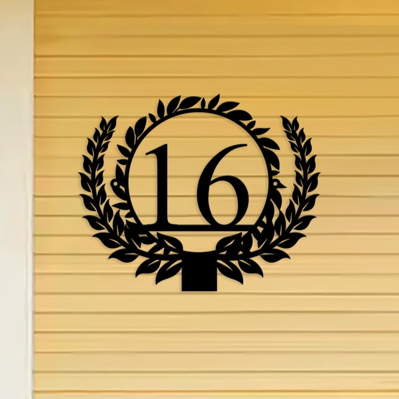 Personalized House Address Plaque Custom House Number Street Name Sign ...