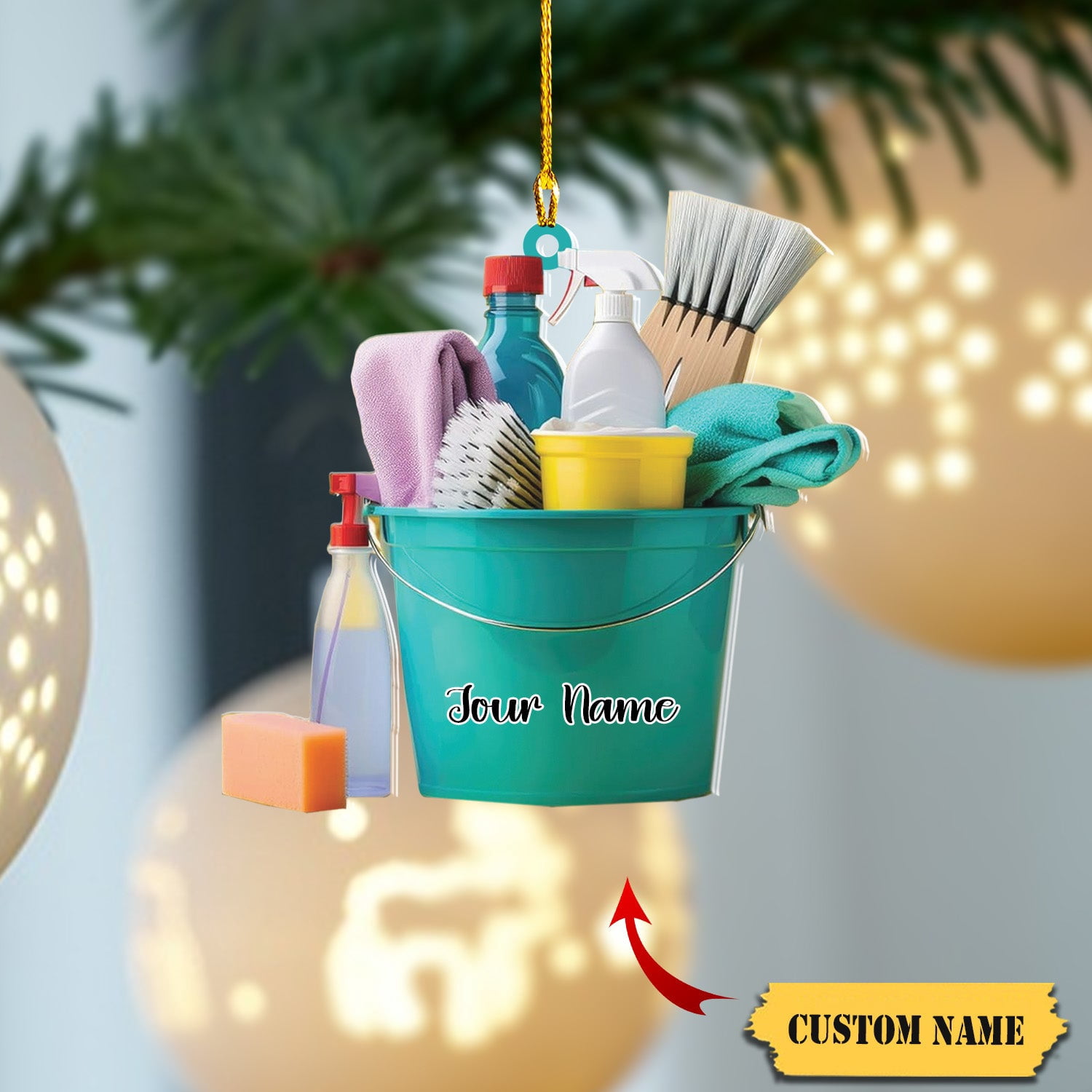 Personalized Housekeeping Christmas Ornament, Housekeeping Keepsake ...