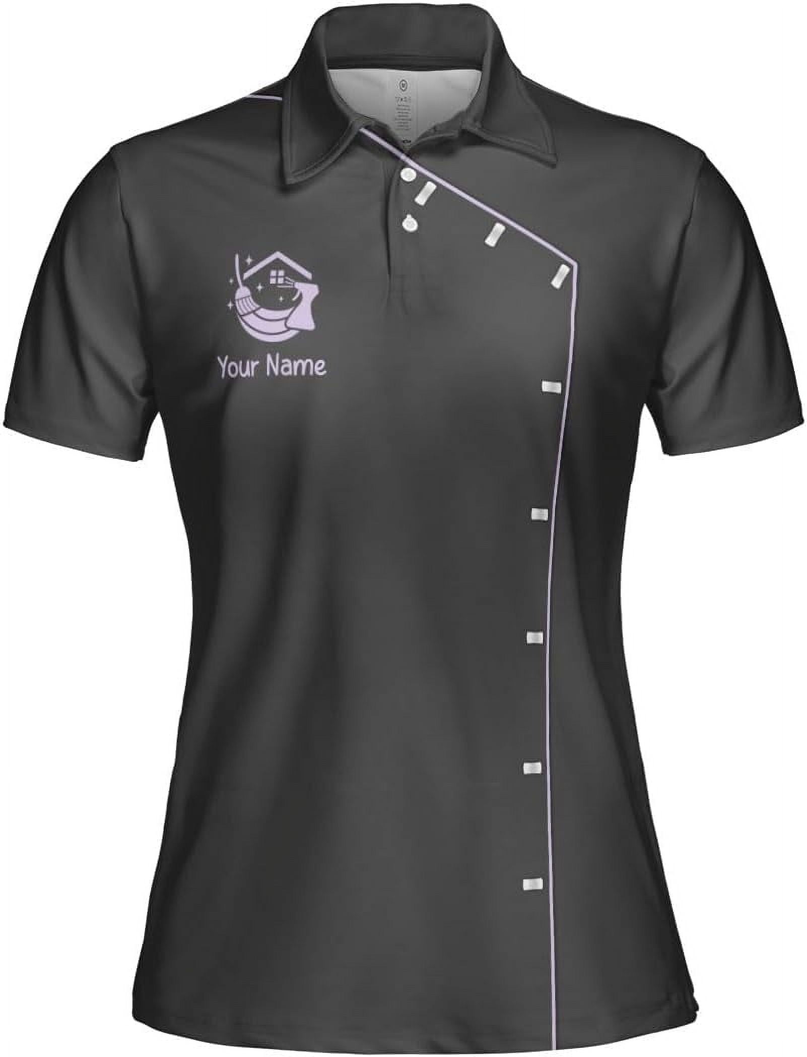 Personalized Housekeeping Polo Shirts 3D Print Cleaning Service ...