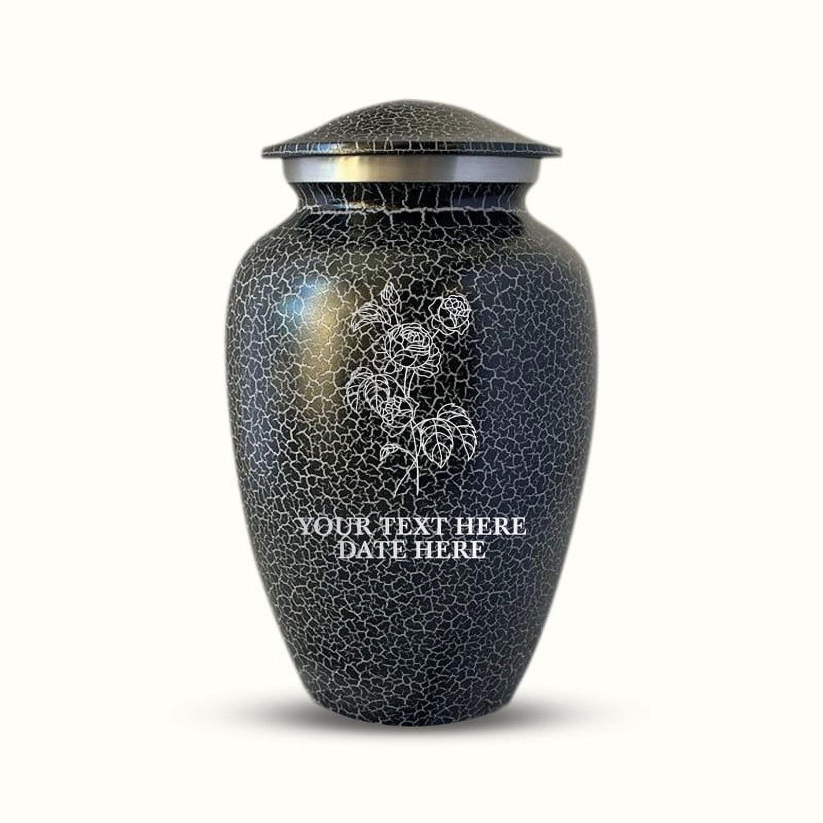 Personalized Human Cremation Urn for Adult Ashes Men & Women - Engraved ...