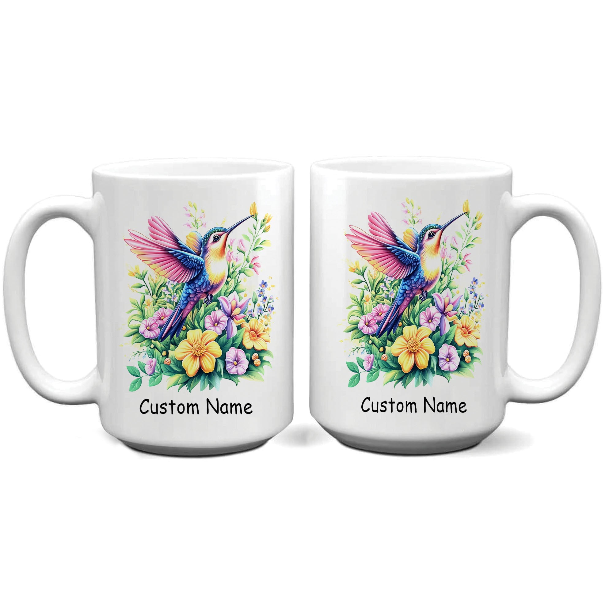 Personalized Hummingbird Coffee Mug – Unique Gift for Hummingbird ...