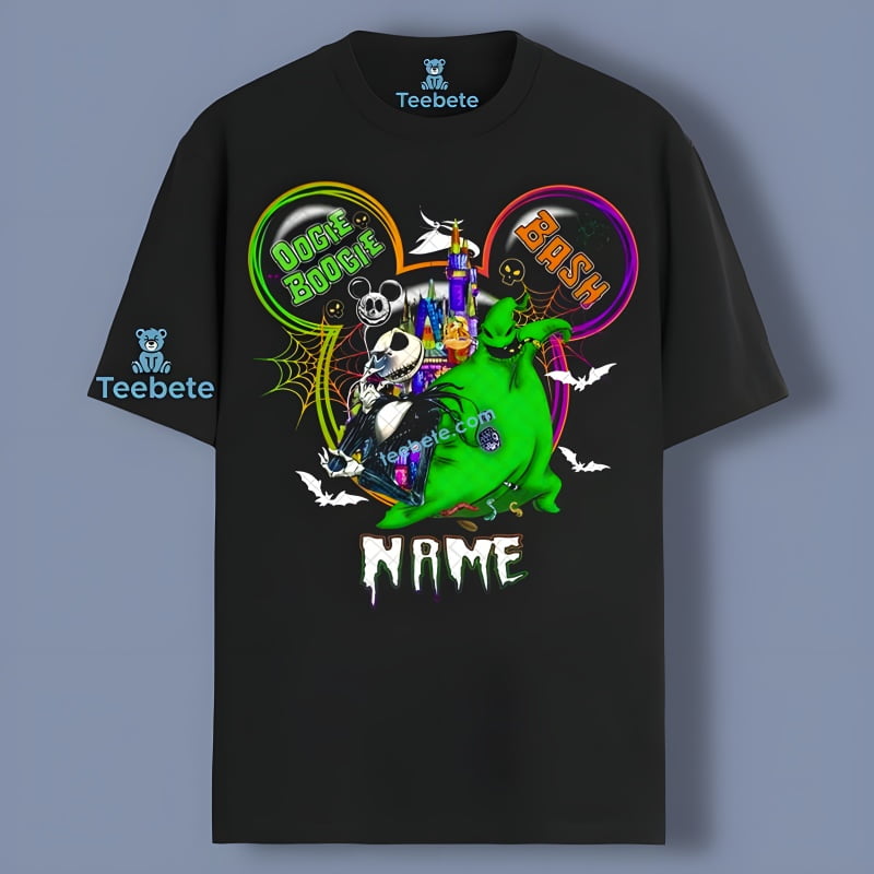 Personalized Jack Skellington Oogie Boogie Bash Shirt Idea - Walmart.com