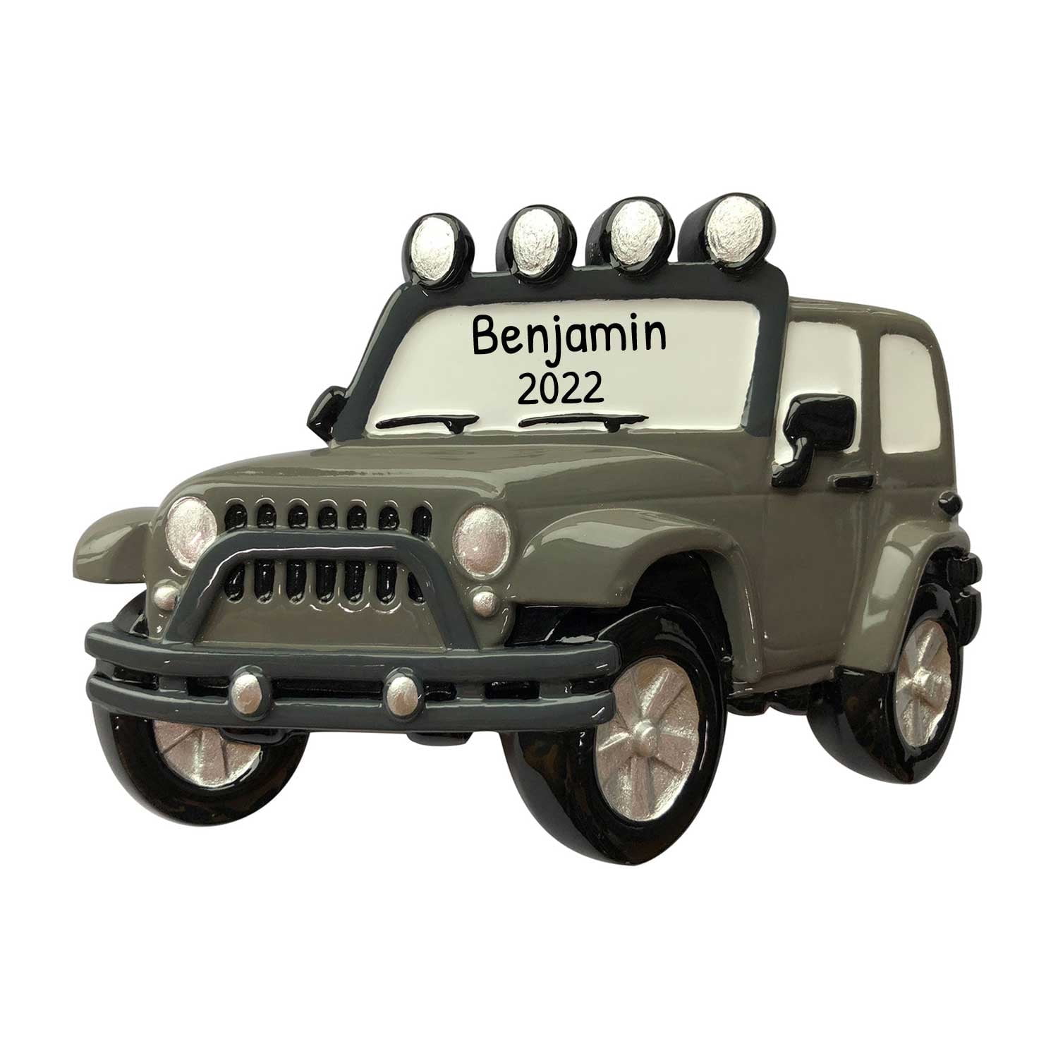 Personalized Jeep Ornaments for Christmas Tree - Jeep Christmas ...