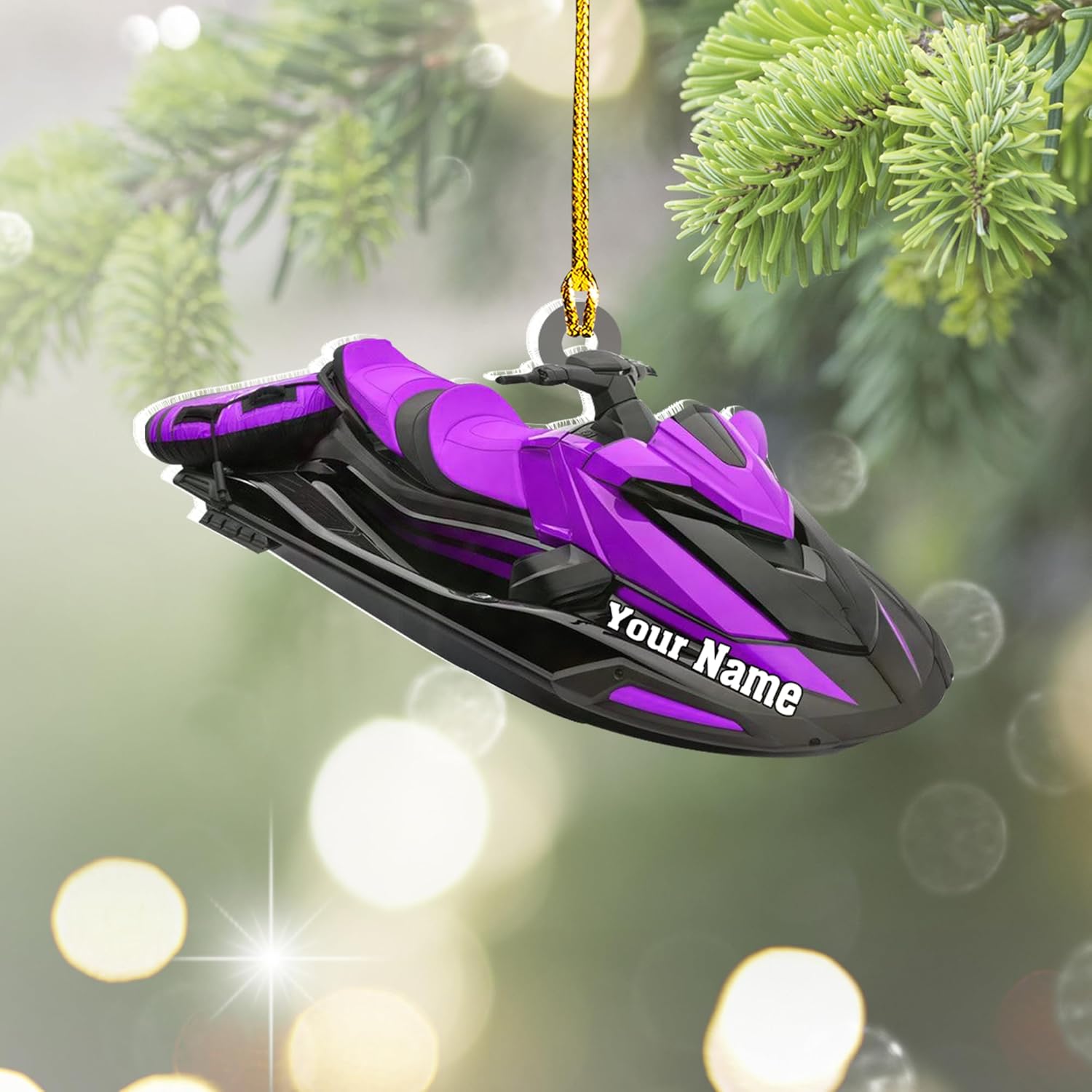 Personalized Jet Ski Ornament 2025 Custom Jet Ski Ornaments for ...