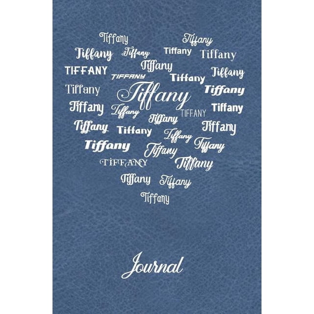 Personalized Journal - Tiffany: Teal Leather Look Background - Walmart.com