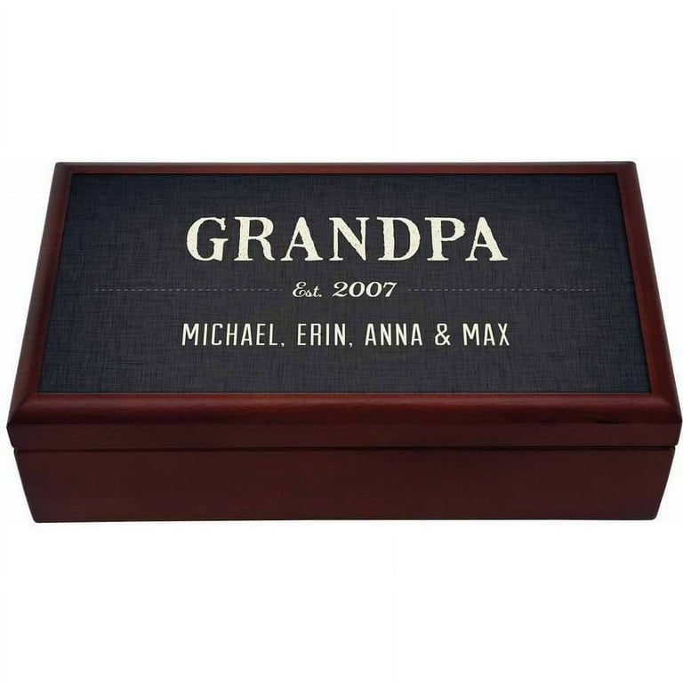 Personalized Keepsake Box For Him Personalised Our Special Treasures