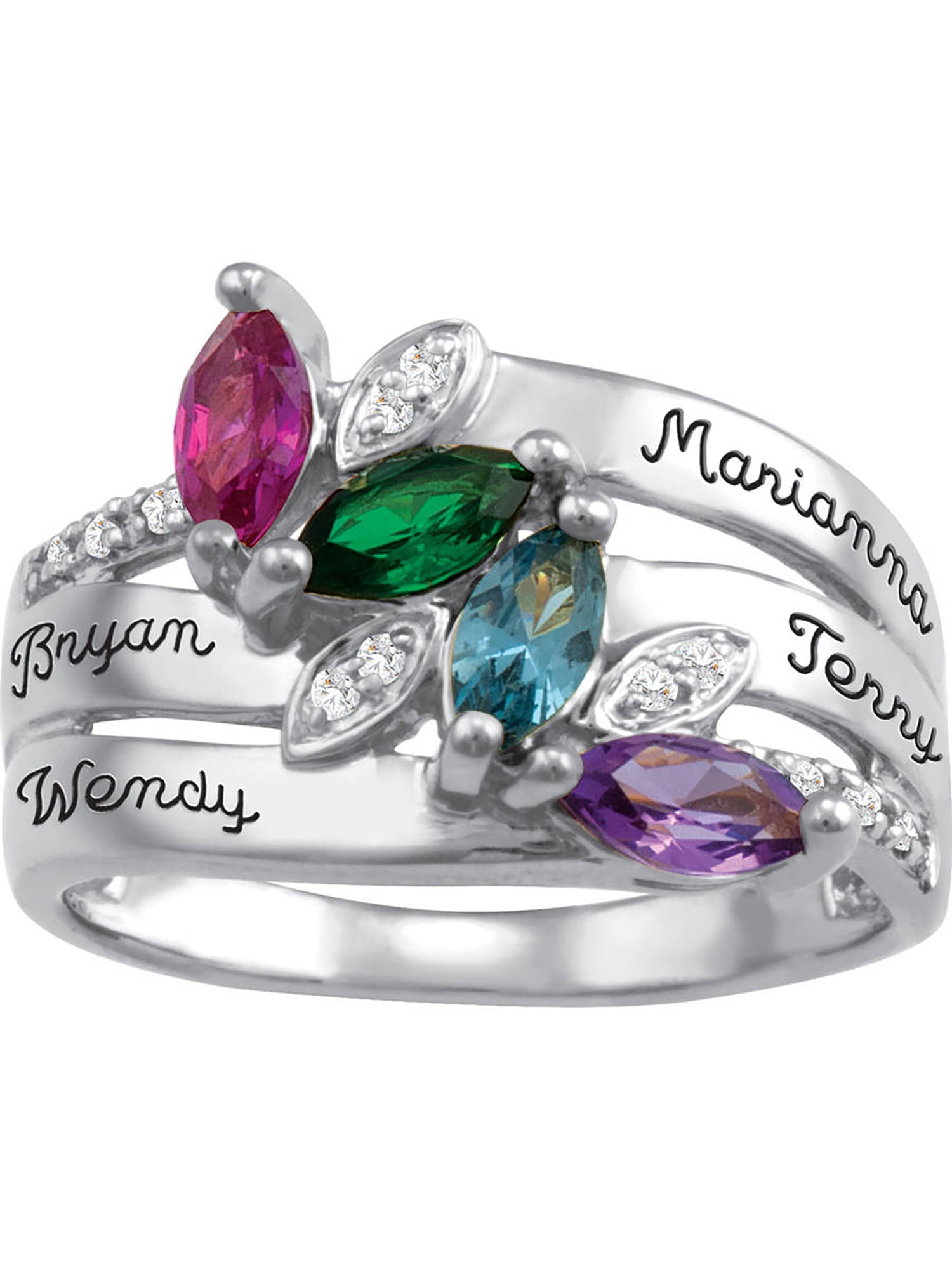 Personalized Keepsake Holly Ring - Walmart.com
