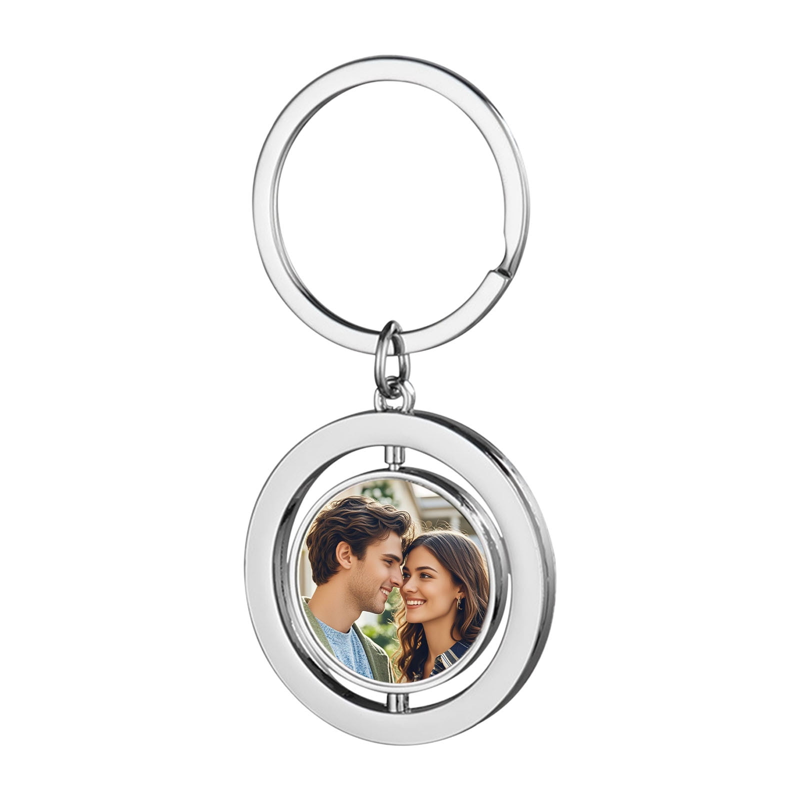 Personalized Keychain with Picture,Personalized Photo Keychain,Metal ...