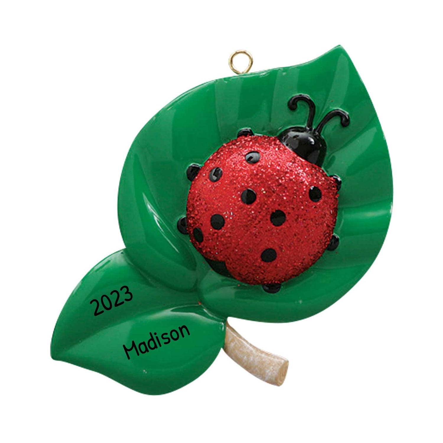 Personalized Ladybug Christmas Ornament - Ladybug Ornaments for ...