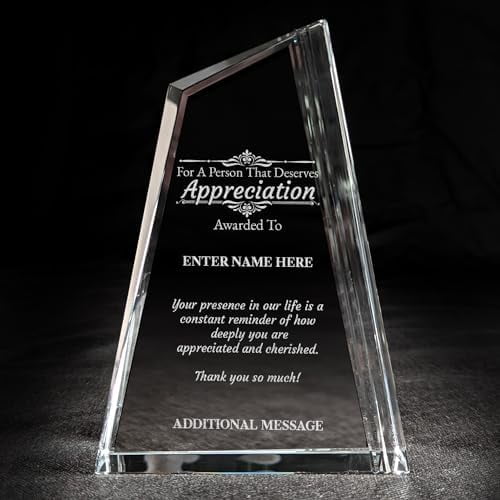Personalized Laser Engraved Thank You Award - Laser Engraved Design ...