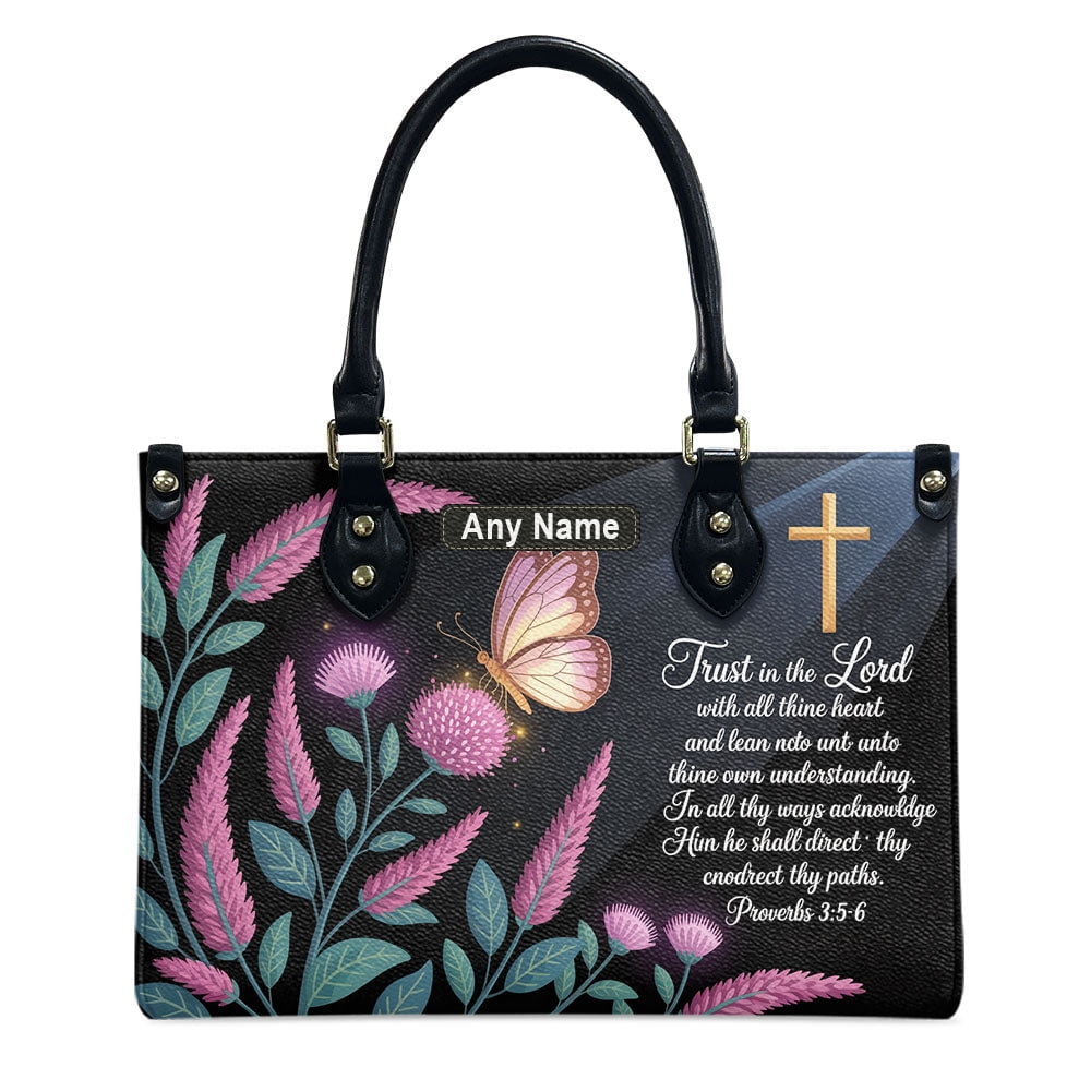 Personalized Leather Handbag with Your Name, Perfect Gifts for ...