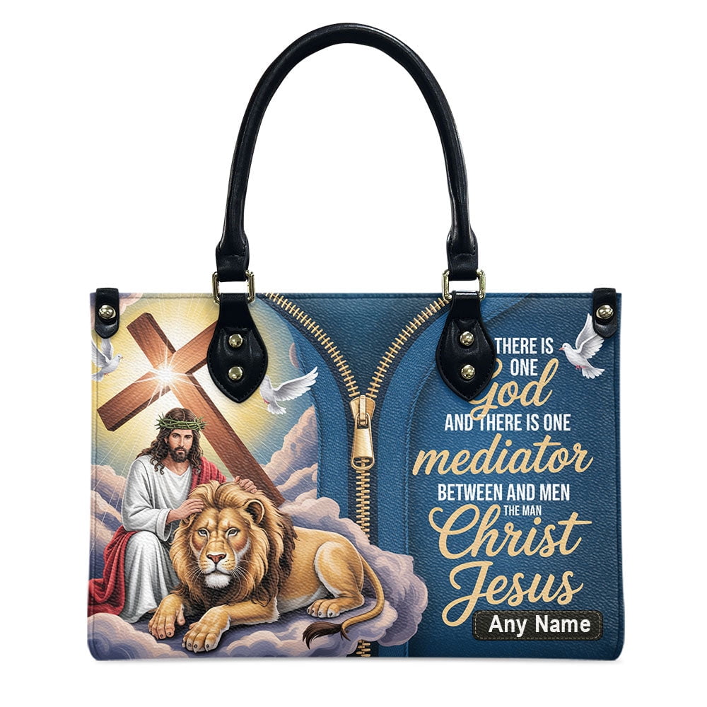 Personalized Leather Handbags with Name & Zipper – Perfect Christian ...