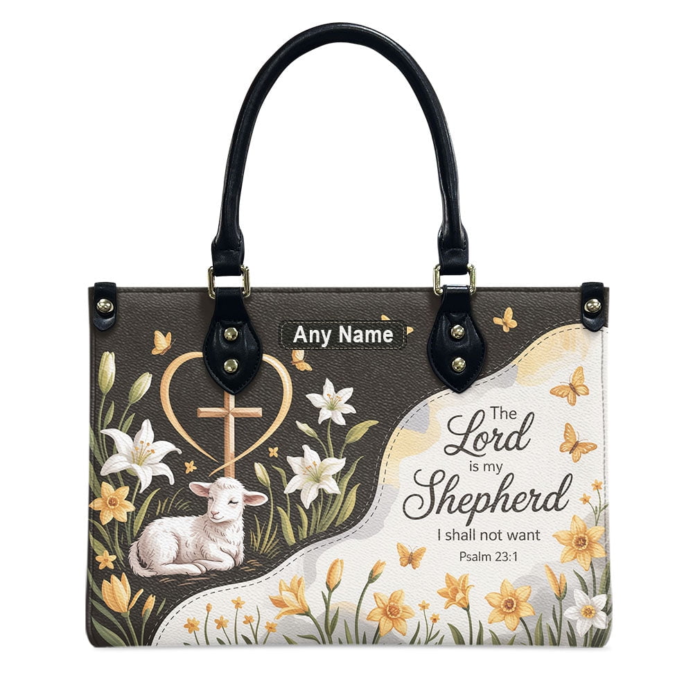 Personalized Leather Handbags with Name & Zipper – Perfect Christian ...