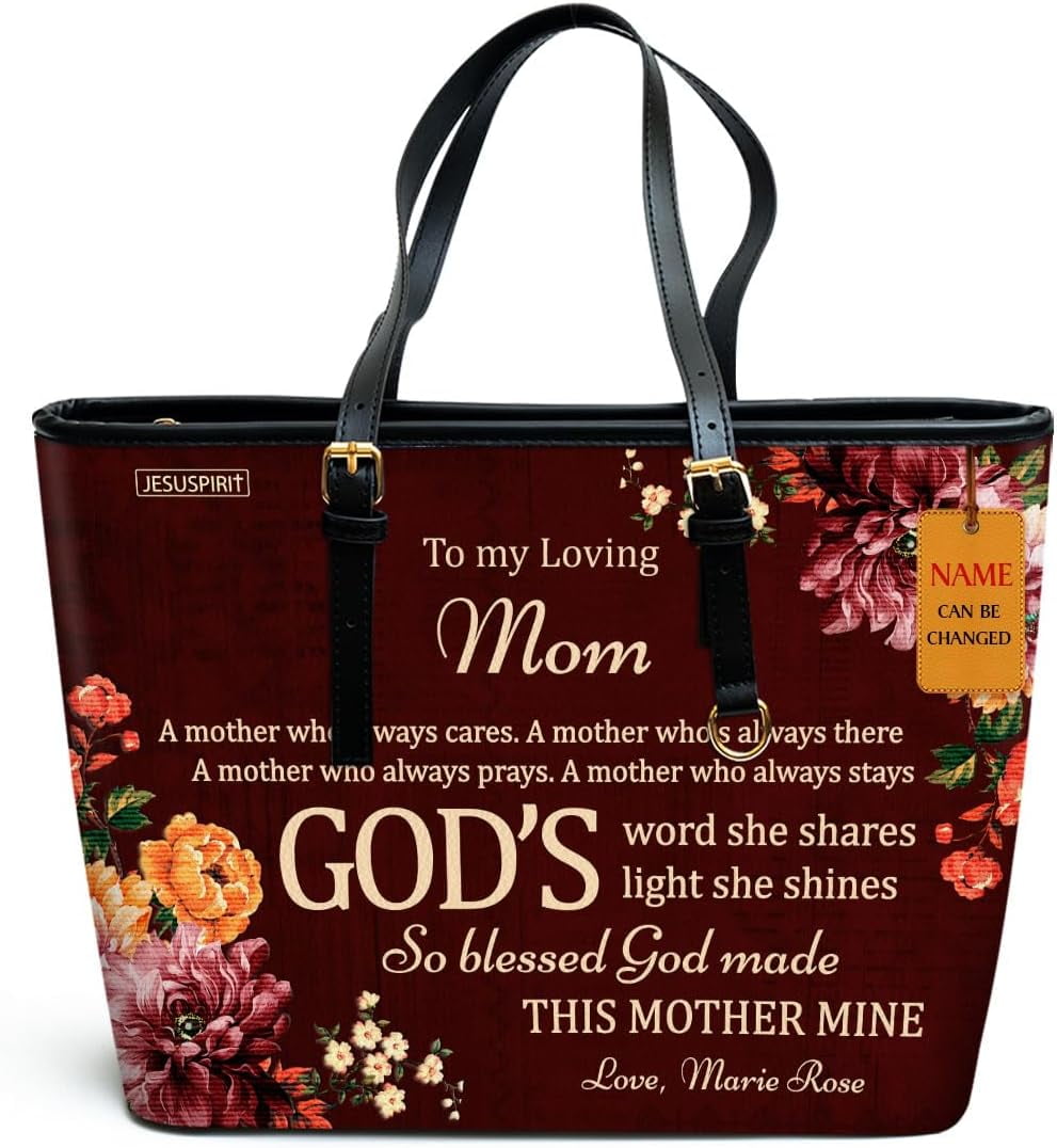 Personalized Leather Tote Bags For Women - Christmas Gifts For Women ...