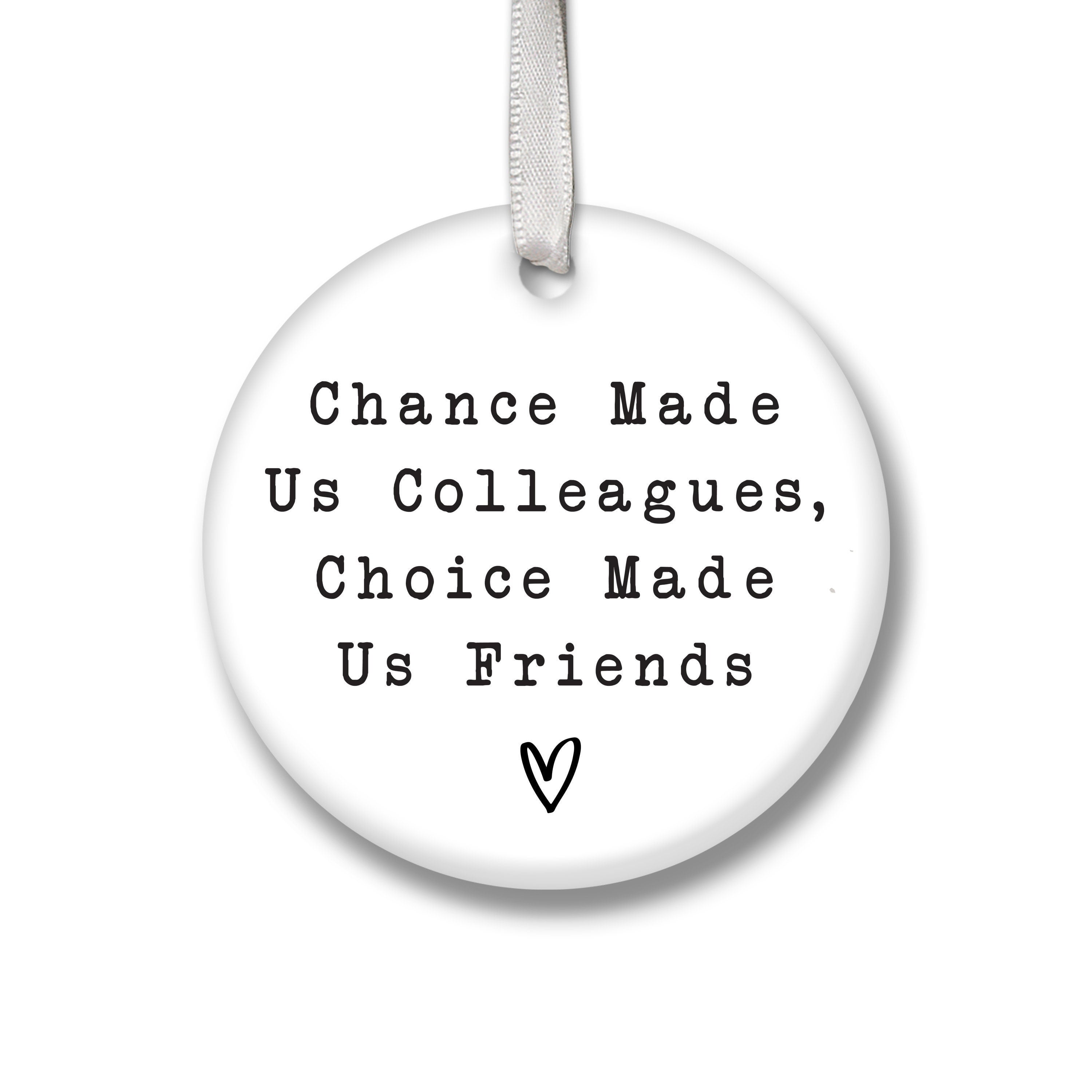 Personalized Leaving Gift - Work Colleague Farewell/Retirement Ceramic ...