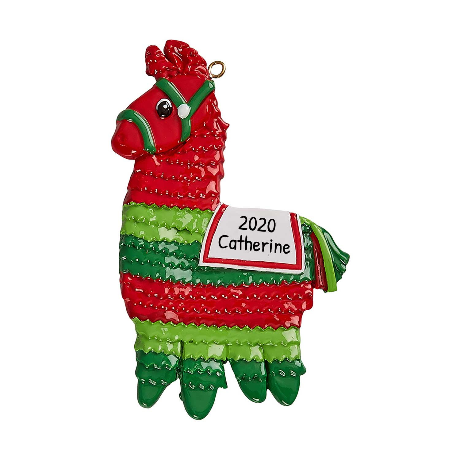 Personalized Llama Pinata Christmas Ornament 2024 - Cinco de Mayo ...