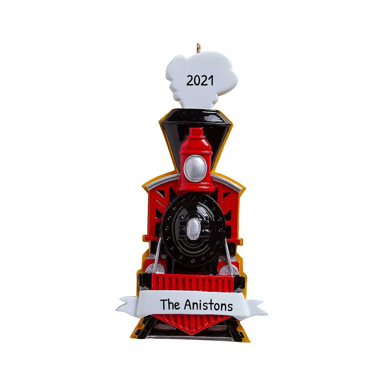 Personalized Locomotive Train Ornament 2024 - Train Christmas Ornaments ...