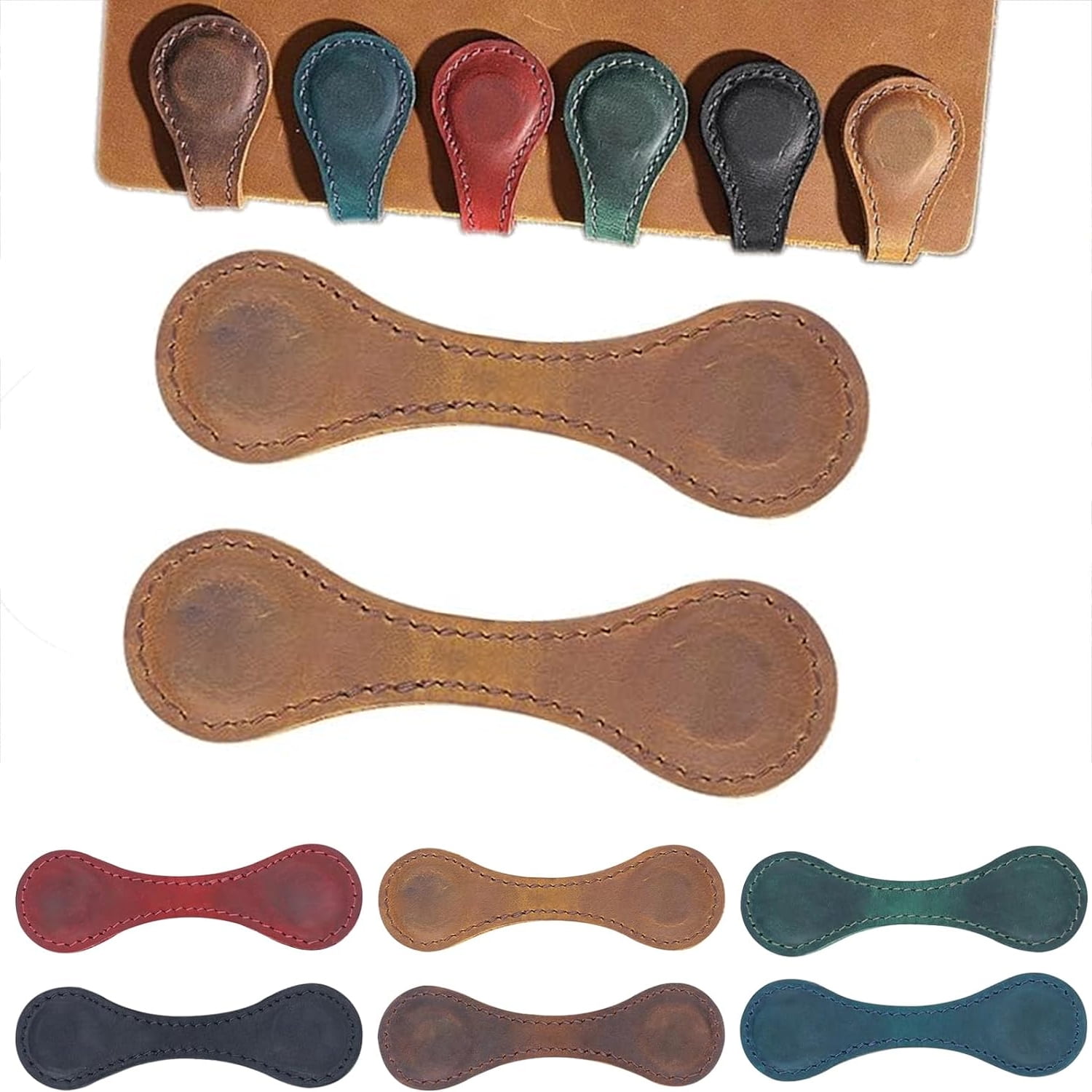 Personalized Magnetic Leather Bookmark, Can DIY Write Magnetic Leather ...