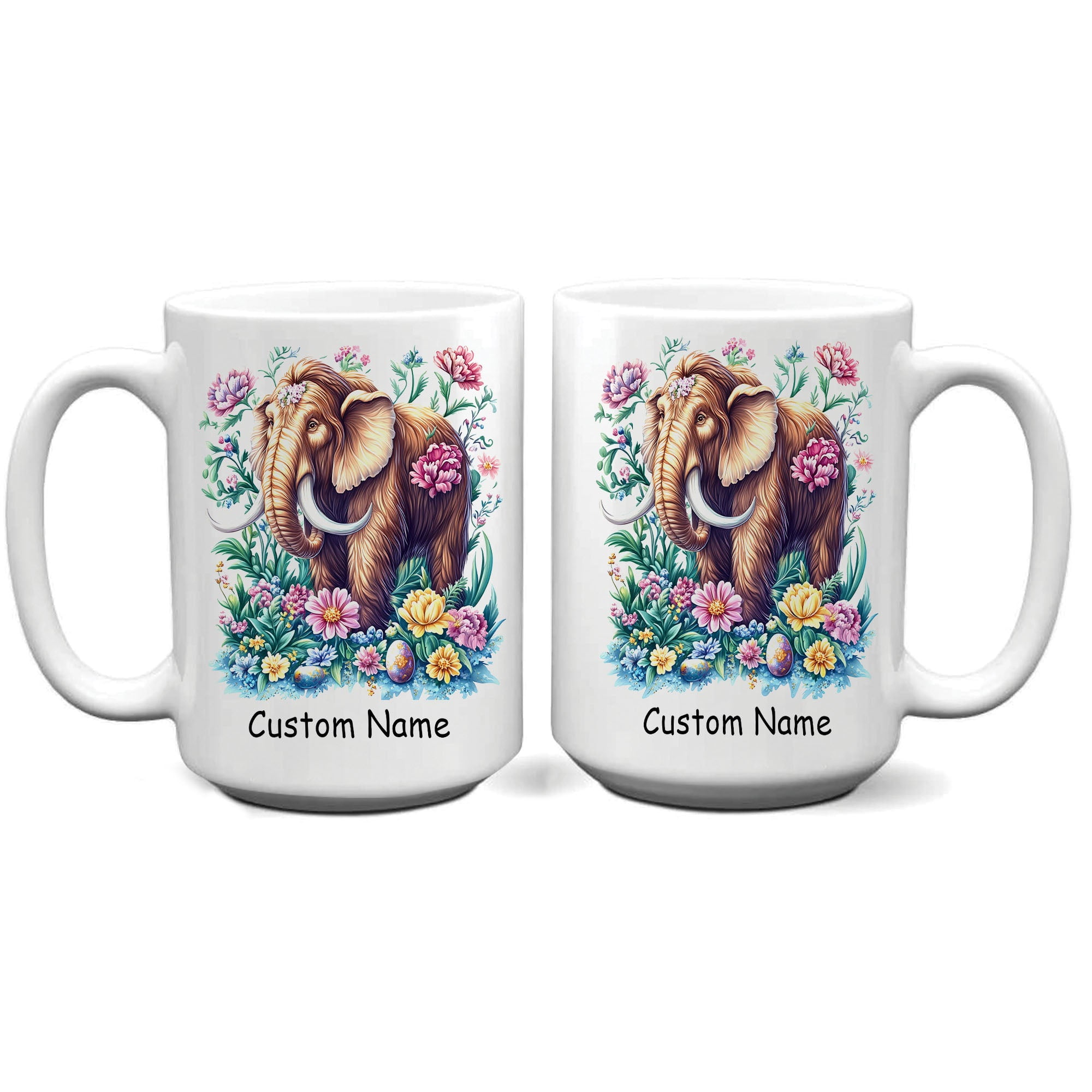 Personalized Mammoth Coffee Mug – Unique Gift for Mammoth Lovers ...