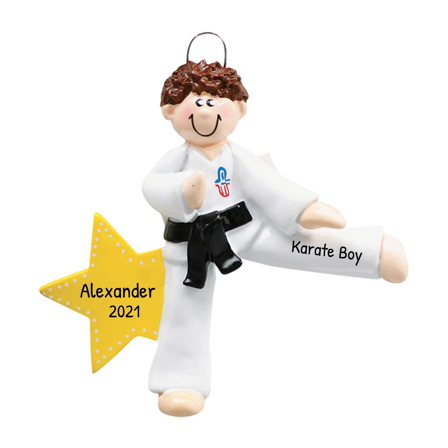 Taekwondo Christmas Ornaments