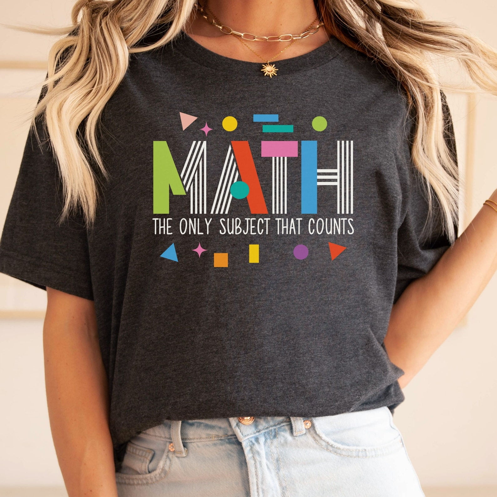 Personalized Math Teacher Shirt, Back To School 2024, Funny Math ...