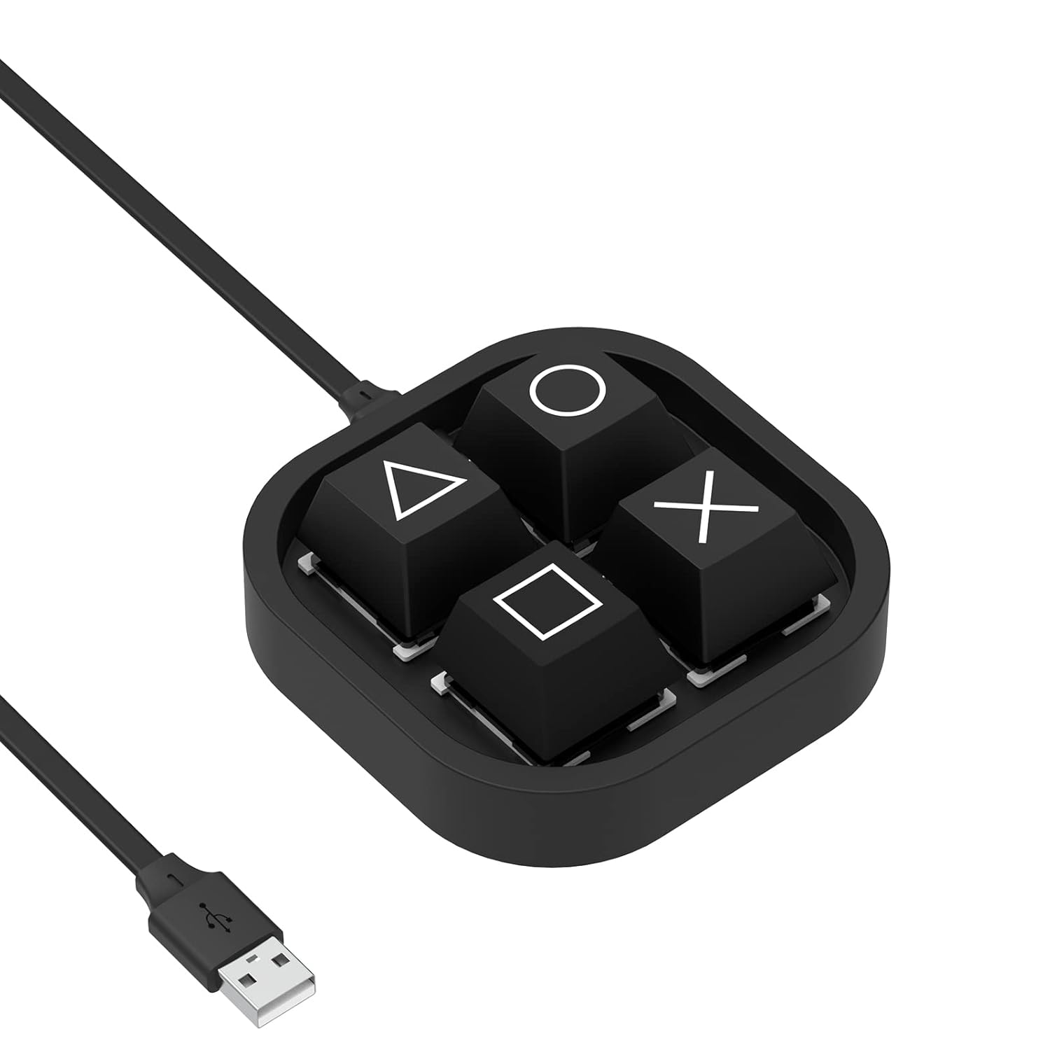 Personalized Mechanical Keyboard, 4 Key Programmable Multifunction ...