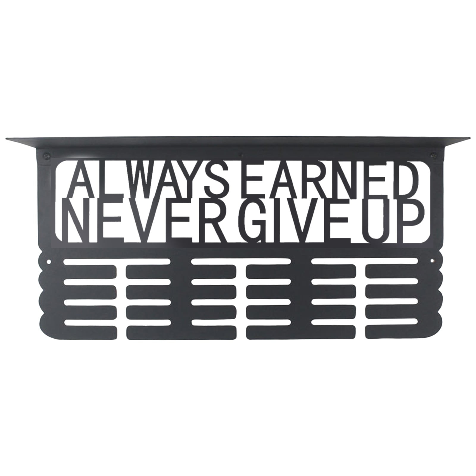 Personalized Medal Holder with Name Display Rack for Awards Ribbons ...