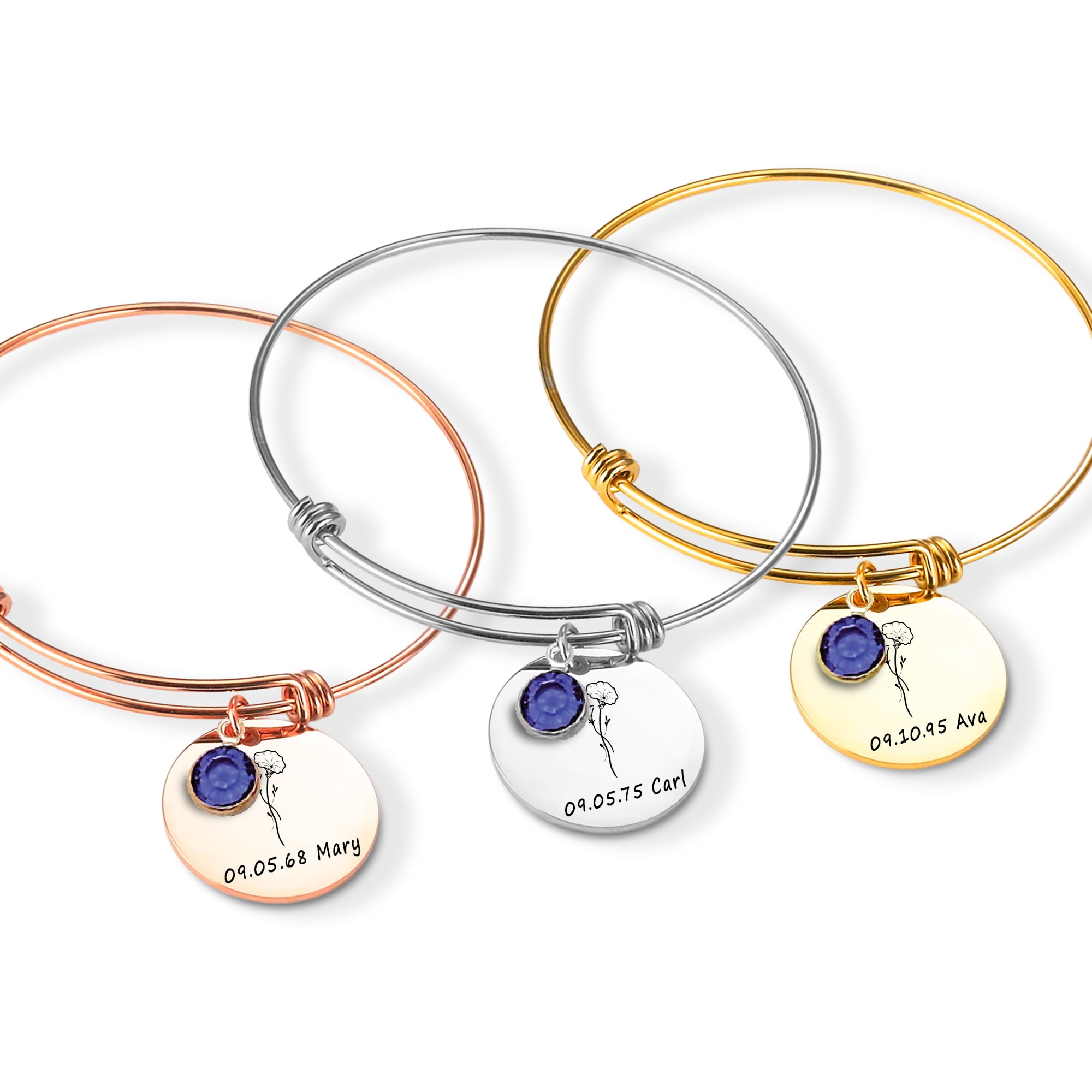 Personalized Memorial Bracelet, Remembrance Bracelet- Memorial Jewelry ...