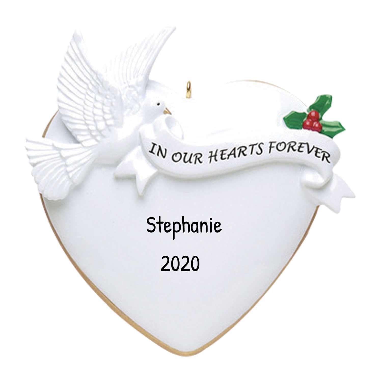 Personalized Memorial Christmas Ornament - In Loving Memory Gifts, In ...