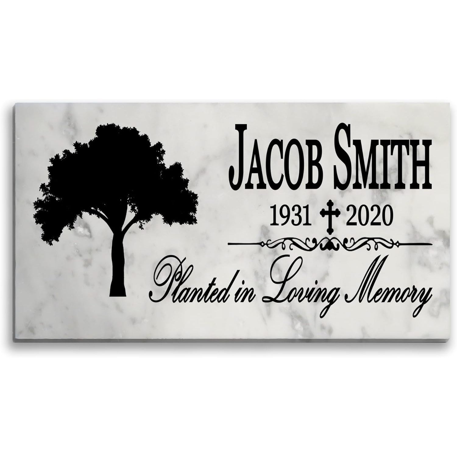 Personalized Memorial In Loving Memory Garden Stone Gift Custom Loved ...