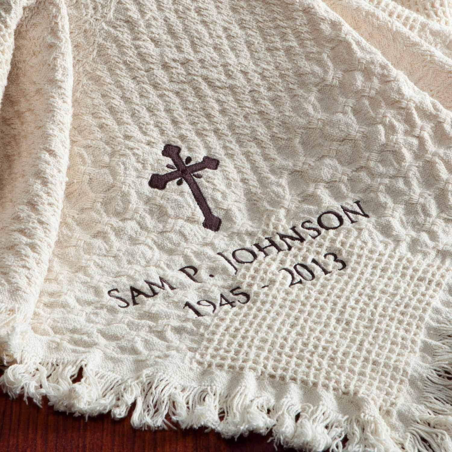 Personalized Memorial Throw - Walmart.com