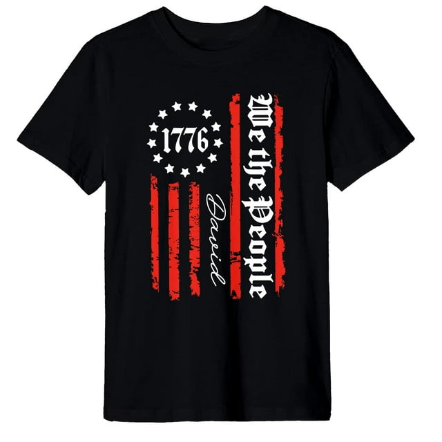 Personalized Mens Patriotic T Shirts,Red White and Blue Shirts for Men ...
