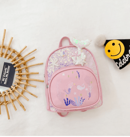 Personalized Mermaid Sequin Backpack With Embroidered Name, Customized ...