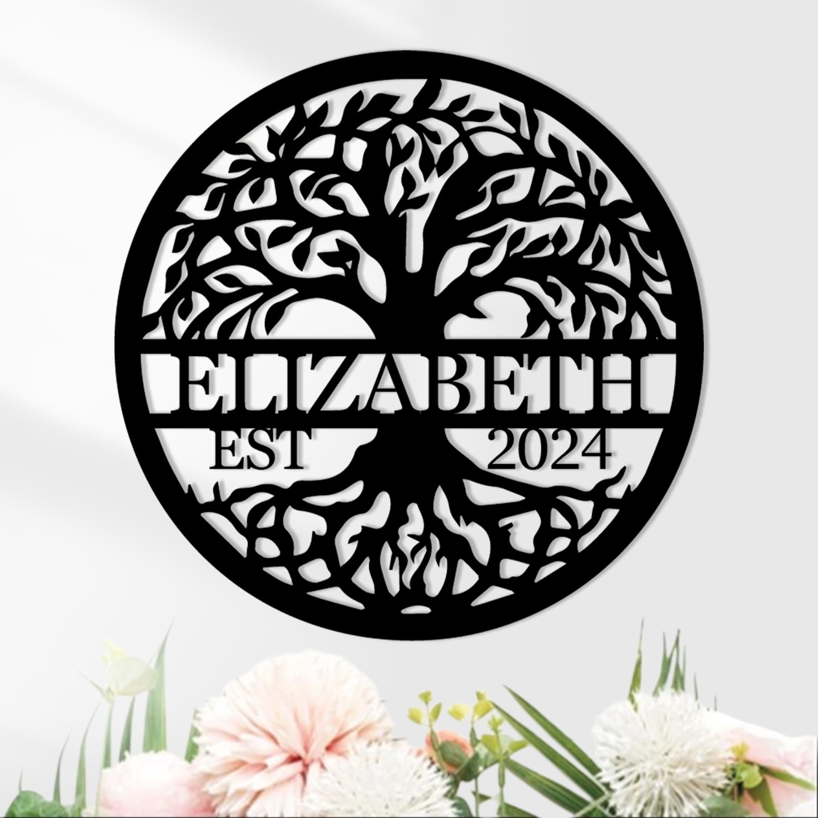 Personalized Metal Sign | Tree of Life Custom Metal Sign | Outdoor ...
