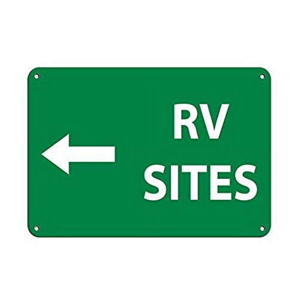 Personalized Metal Signs for Outdoors Rv Sites Left Arrow Activity Sign ...