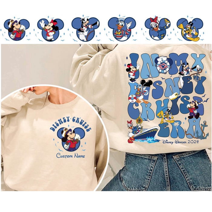 Personalized Mickey and Friends In my Disney Cruise Era Shirt, Disney ...