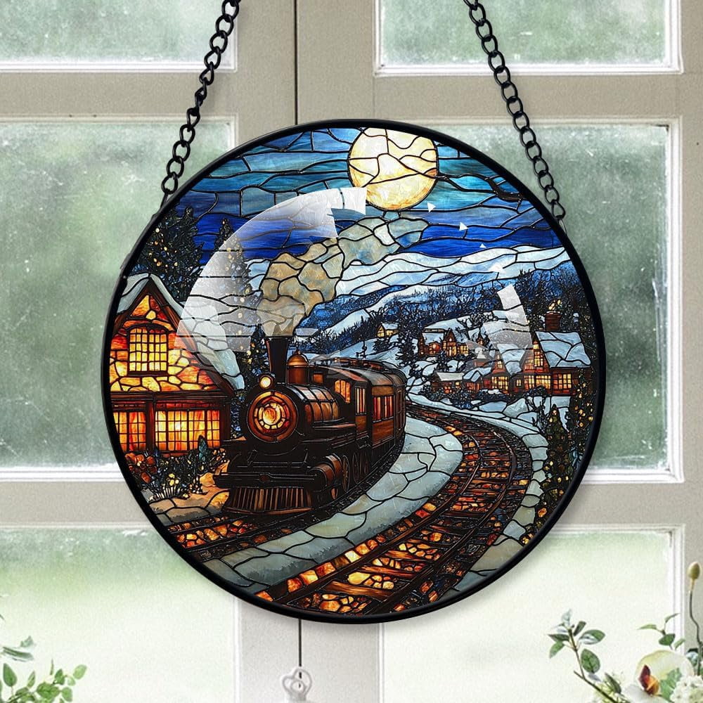 Personalized Midnight Suncatcher Stained Glass Suncatchers, Midnight ...